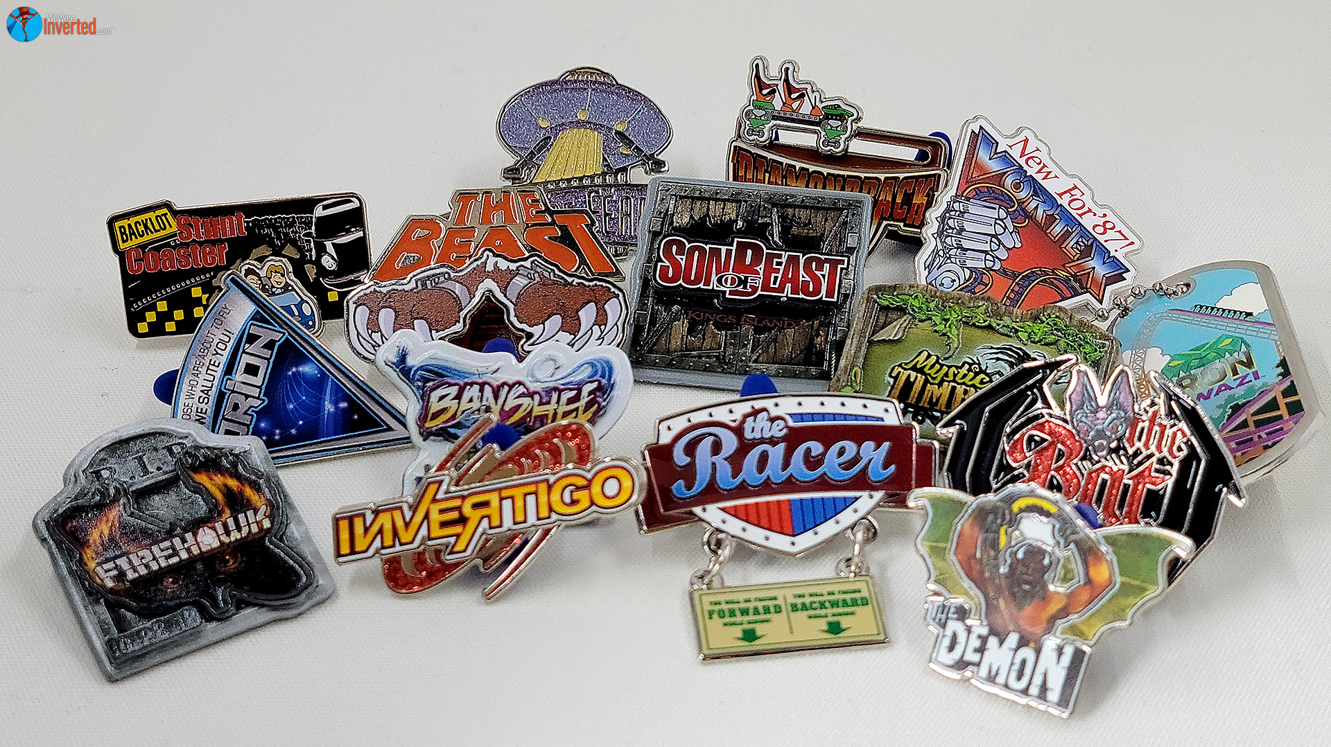 Pin Collection Surpasses 800 | We Were Inverted